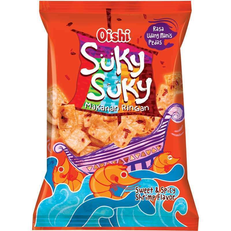 Jual Oishi suky suky udang manis pds flv 65gr di Seller Ranch Market ...