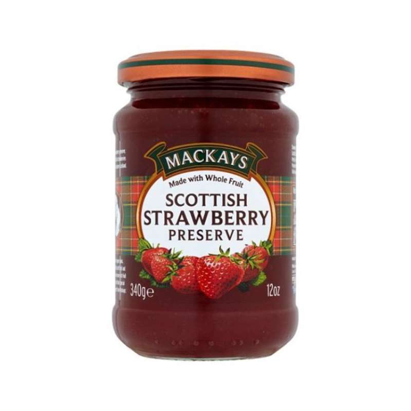 Jual Mackays scottish strawberry jam 340g di Seller Ranch Market Grand ...