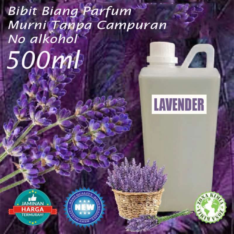 Jual Bibit Biang Parfum Lavender 500ml Essence Pewangi Sabun Kosmetik ...