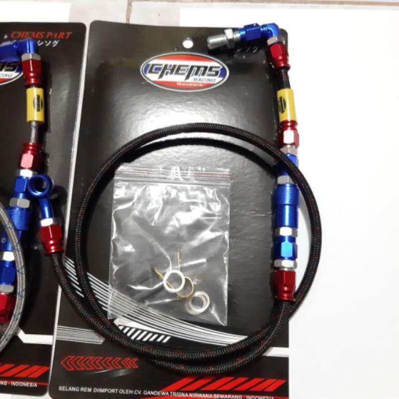 Jual Selang Rem Depan Serat Psi Chems 95cm Vario Beat Scoopy Mio Ninja ...