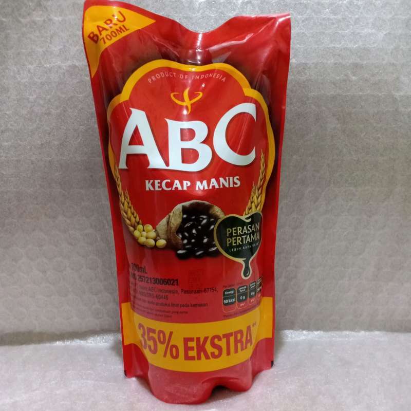 Promo ABC KECAP MANIS KEMASAN POUCH REFILL 700ml - Palembang - Triple S ...