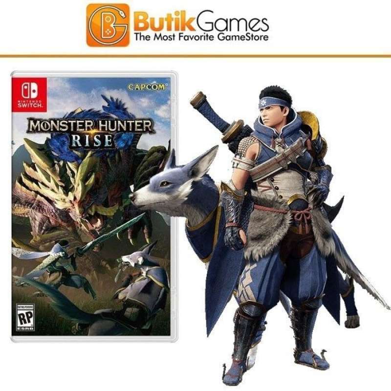 Promo Monster Hunter Rise Switch Nintendo Switch Diskon 25% di Seller ...