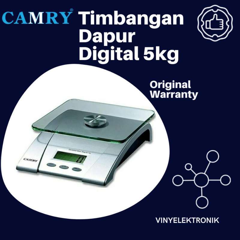 Jual Timbangan digital Camry 5kg EK5055 - Camry Ek-5055 timbangan kue 5 ...