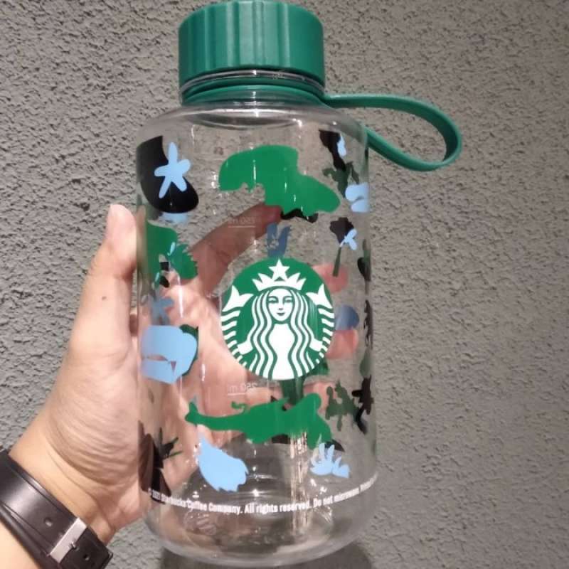 Jual Tumblr Starbucks Original Tumbler Botol Minum 1 liter Besar lucu ...
