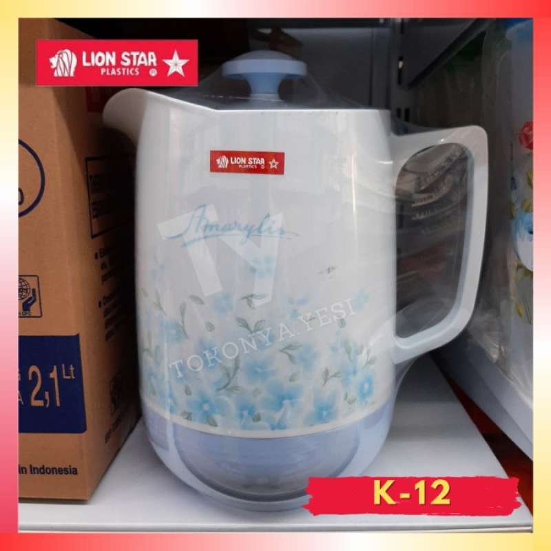 Jual Termos Air Panas Lion Star Thermo Water Jug 2,1 Liter. K-12 Di Seller Mutiarastore ...
