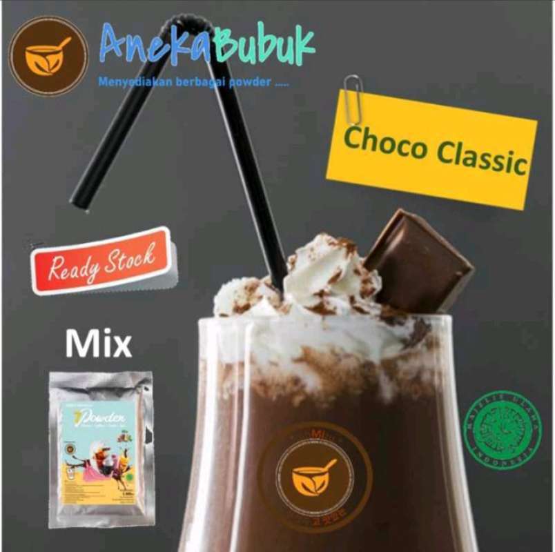 Jual Bubuk Minuman PREMIX Rasa Choco Classic 1kg - Serbuk Minuman ...