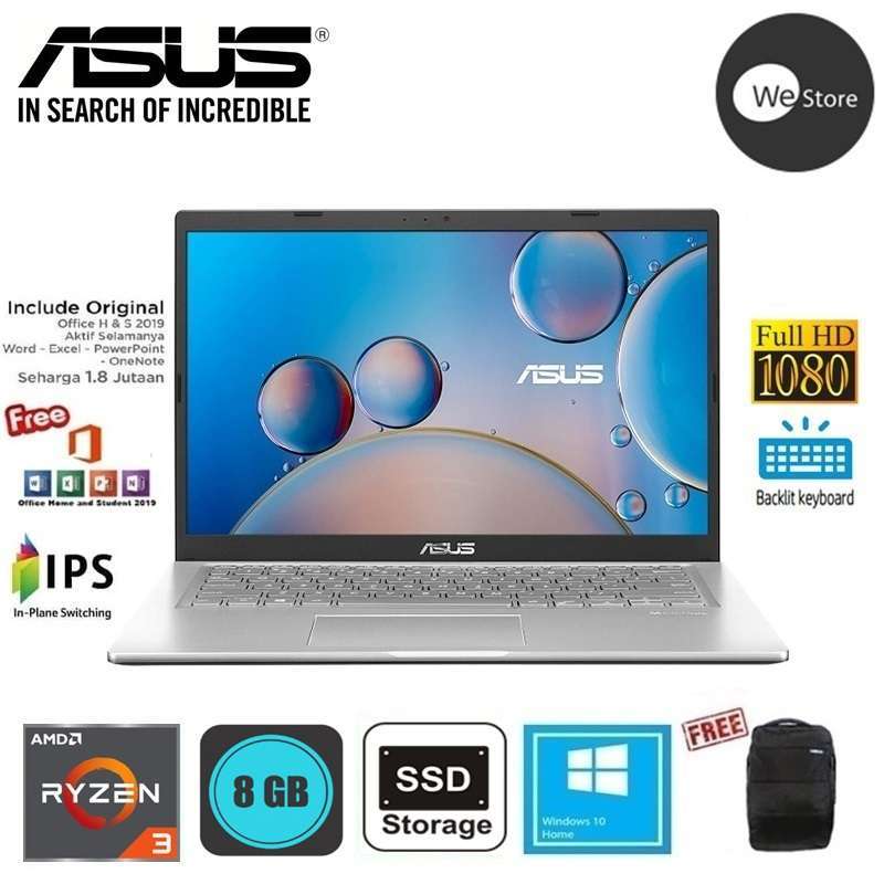 Jual Asus M415da-vips351 [ryzen 3-3250u/8gb/512gb Ssd/backlit Kb/14fhd ...