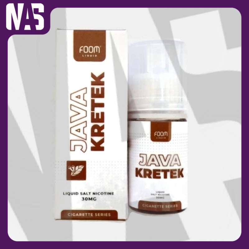 Jual FOOM JAVA KRETEK 30MG 30ML CIGARETTE SERIES di Seller NAS Virtual ...