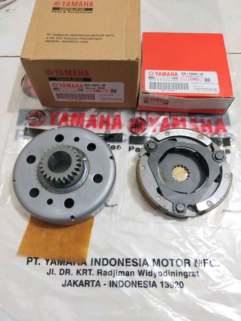 Jual Lonceng Mangkok Ganda 5d9 21t Plus Kampas Ganda Assy 5d9 Yamaha Vega Zr Jupiter Z New Robot ...