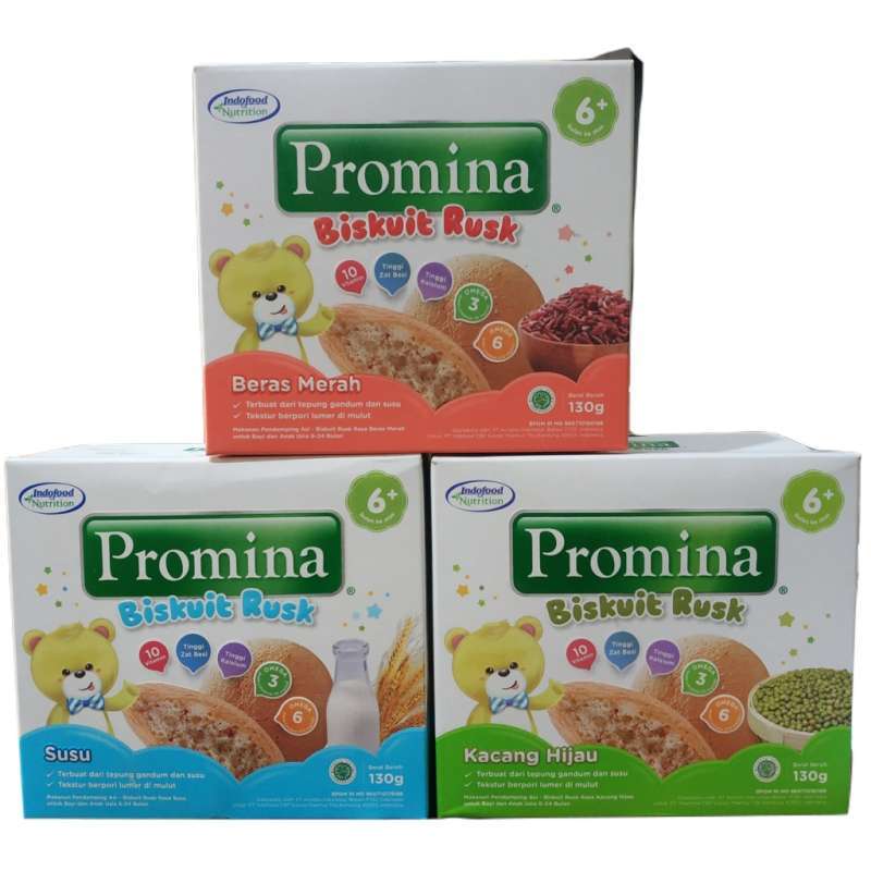 Jual PROMINA Biskuit Rusk 130gr (All Flavour) di Seller Toko Aneka ...