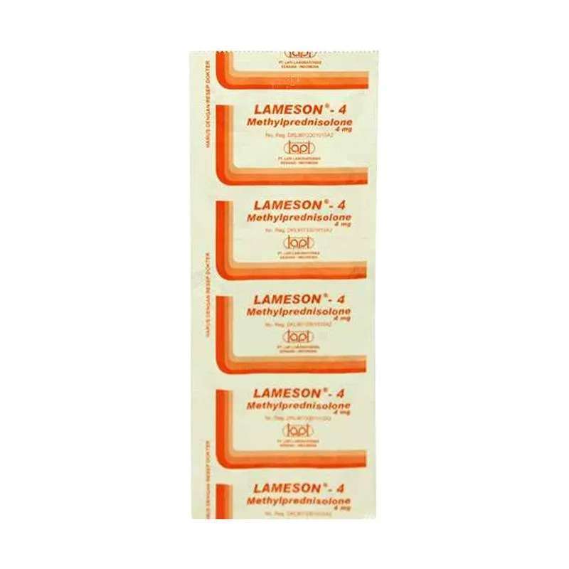 Jual LAMESON 4 MG STRIP 10 TABLET di Seller Apotek MOSE - Apotek MOSE ...