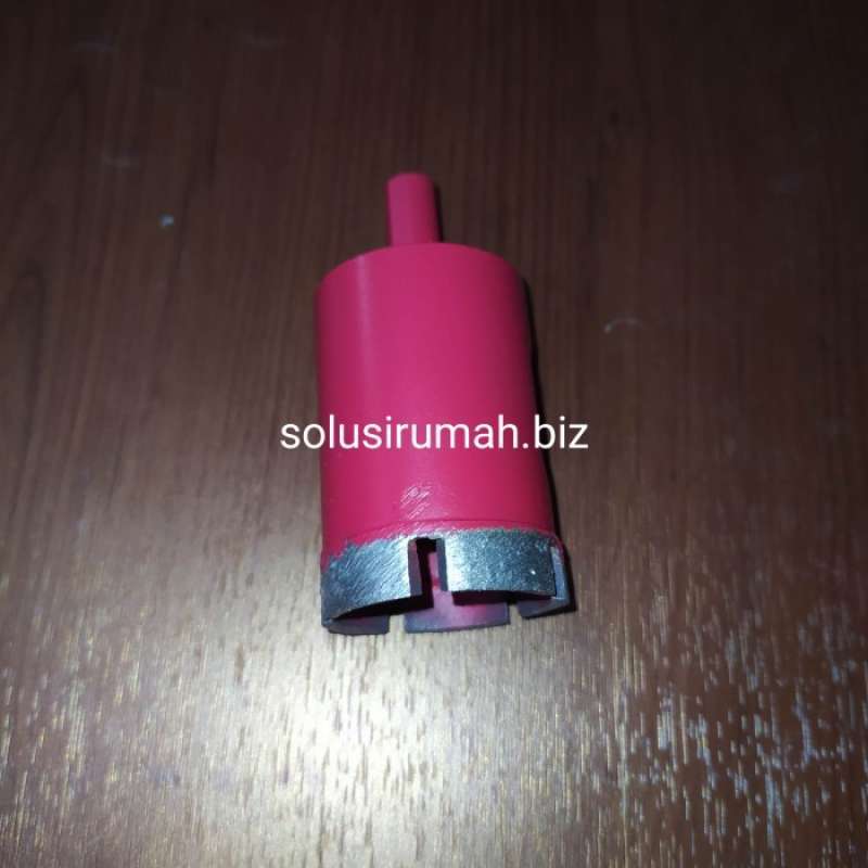 Jual mata bor beton 40mm granite merah granit intan bulat 40 mm diamond ...