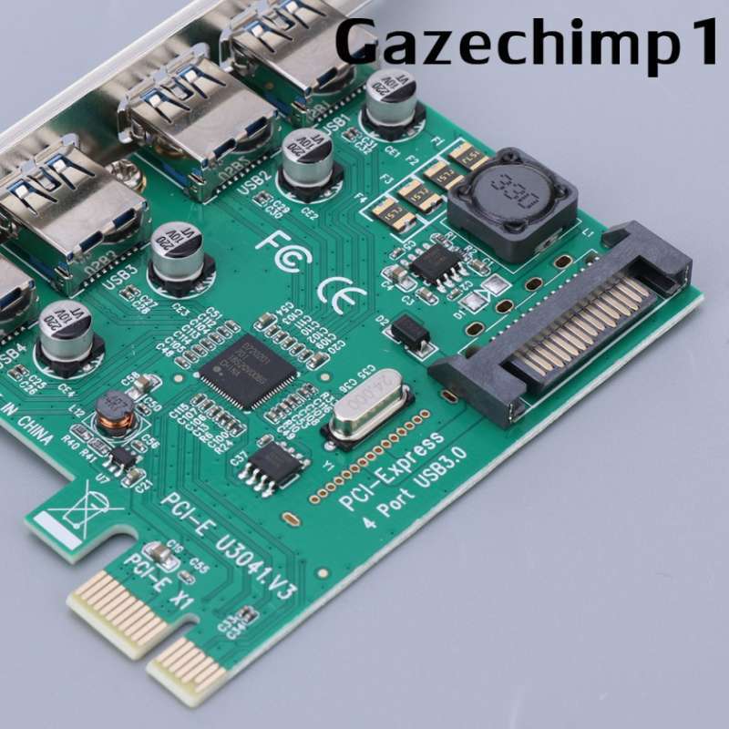 Jual Berkah (gazochimp1) Adapter Splitter Kartu Ekspansi Pci-e 1 Ke 4 ...