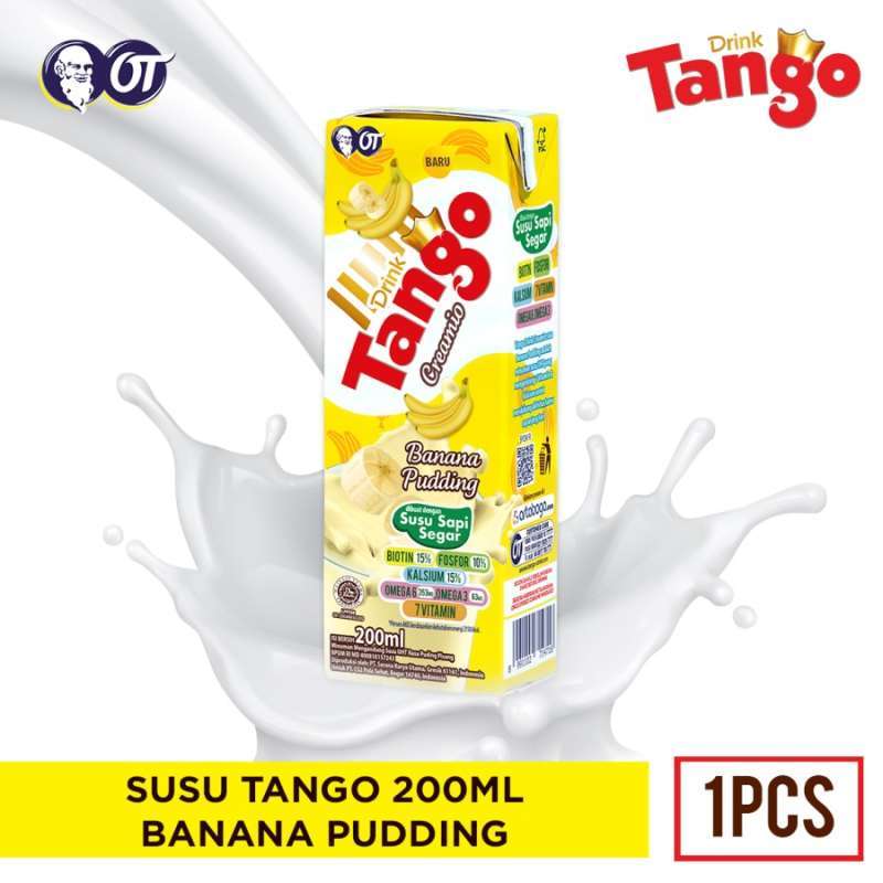 Jual Susu Tango Juara Banana Pudding 200ml - [1 Pcs] di Seller OT ...