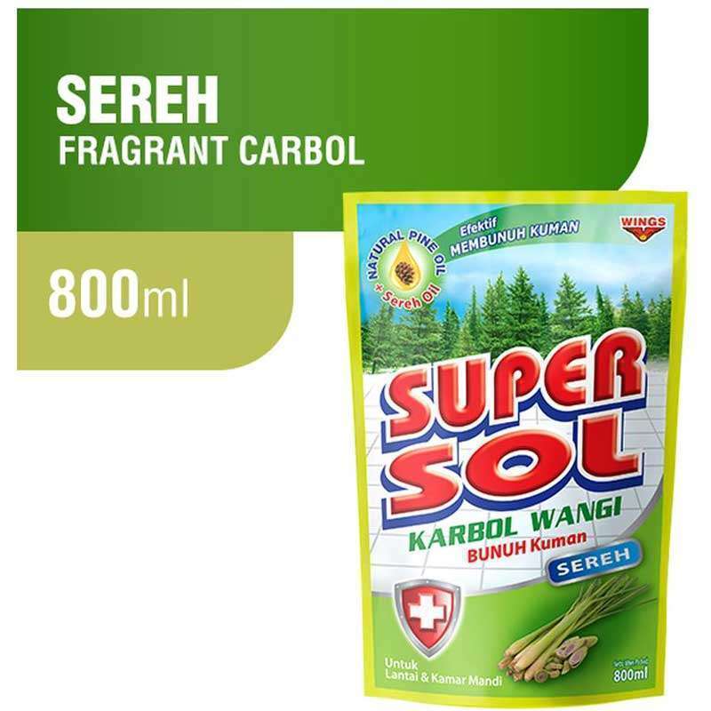 Jual Super Sol Karbol 800 Ml Termurah - Harga Grosir Terupdate Hari Ini | Blibli