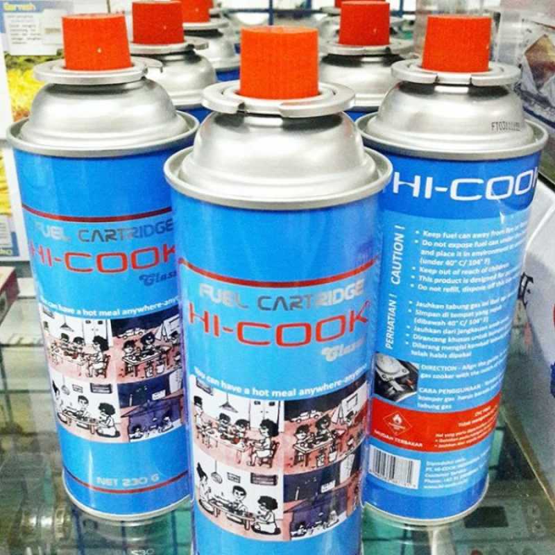 Jual GAS HI-COOK UNTUK MASAK ( ASLI BUKAN REFILL) - MULTY COLOUR di ...