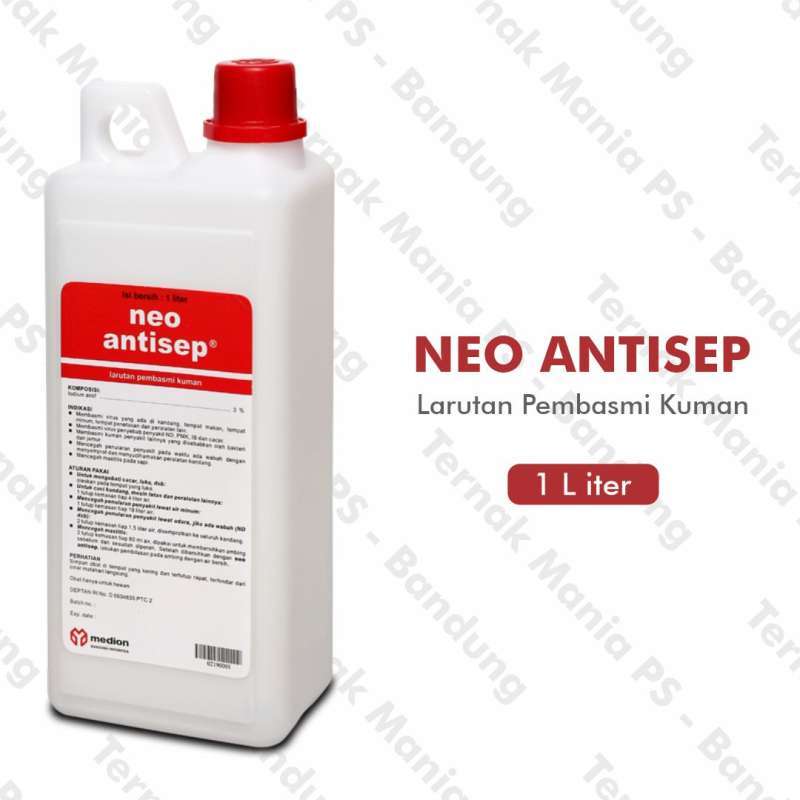 Jual Desinfektan Neo Antisep 1 L di Seller Ternak Mania PS - Kab ...