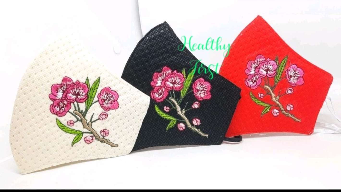 Masker 3 Ply Hitam Sakura Lengkap Harga Terbaru April 2024 | Blibli