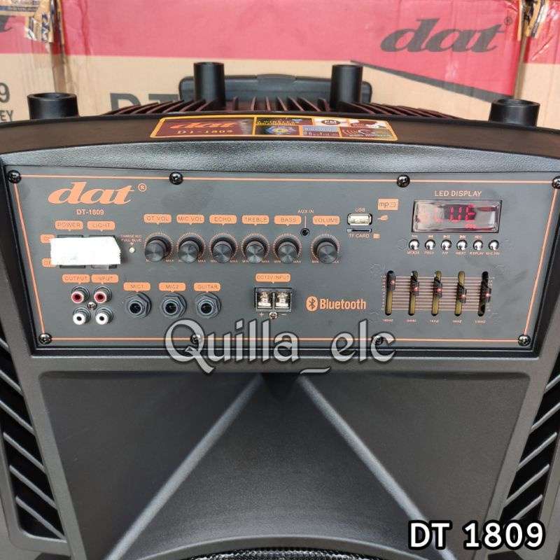 Jual Speaker Portable 18 Inch Dat Dt 1809 Bluetooth Di Seller Quilla ...