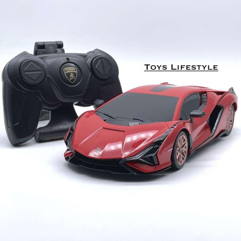 Jual Mobil Rc Remote Control Rastar Lamborghini Sian Fkp 37 1:24 ...