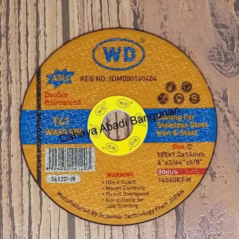 Jual Batu Gerinda Wd Tipis 4 X 1.2 Gerinda Potong Cutting Wheel Di ...