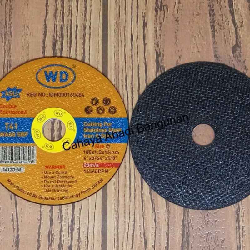 Jual Batu Gerinda Wd Tipis 4 X 1.2 Gerinda Potong Cutting Wheel Di ...