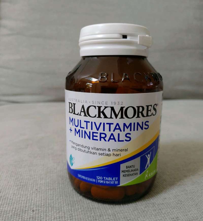 Jual Blackmores Multivitamin + Minerals (120) di Seller Jania Shop - Padurenan-2, Kab. Bogor ...