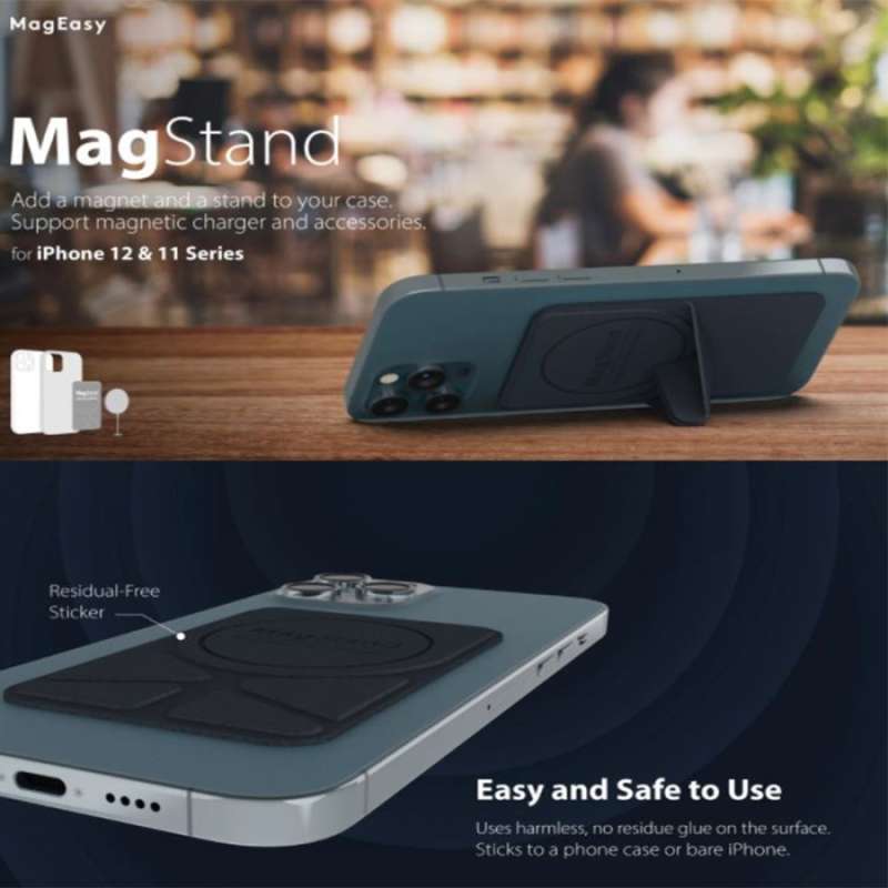 Jual MagSafe Stand iPhone 12 / 11 Switcheasy Magstand Magnetic Stand Di ...