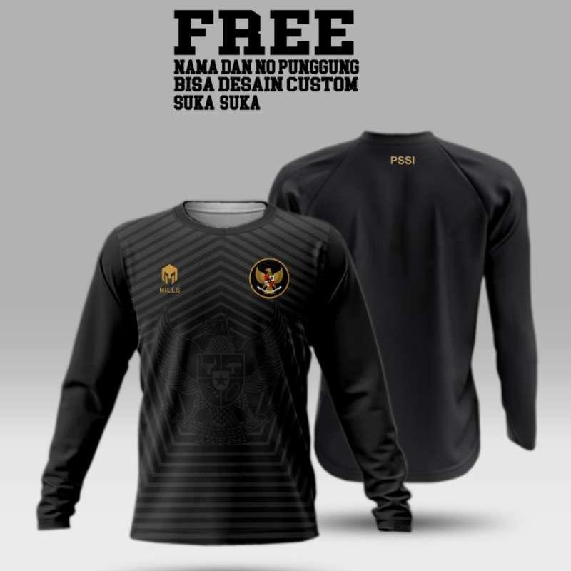 Promo Jersey timnas indonesia baju tim nasional kaos bola lengan ...