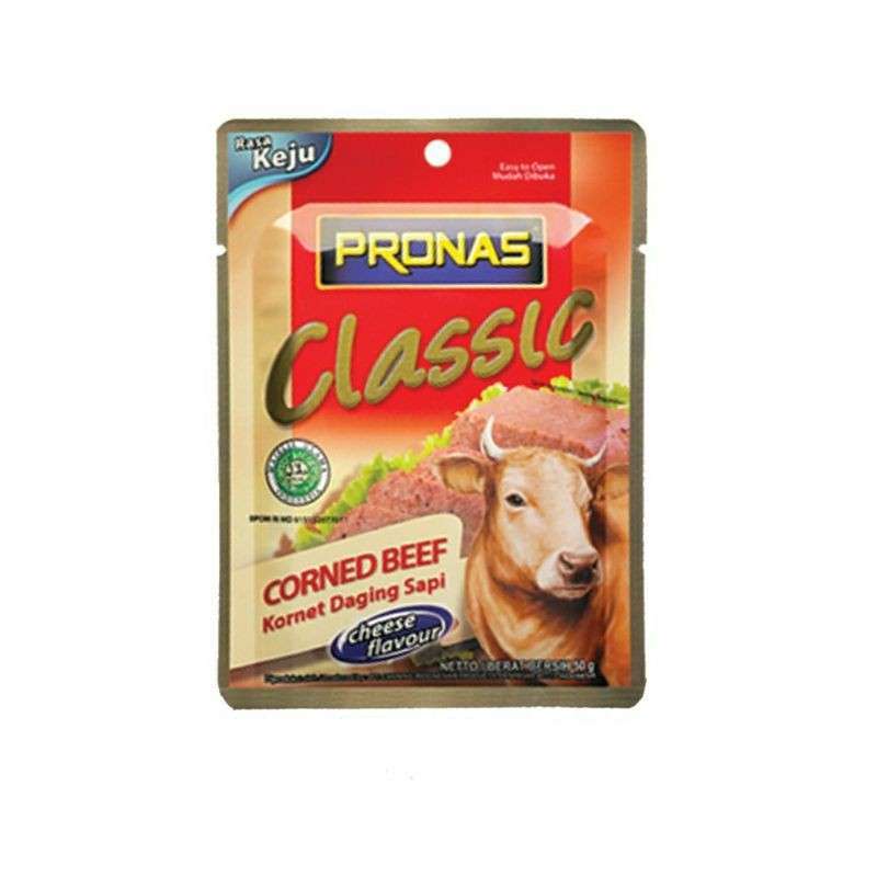 Jual Corned Beef Cheese Sachet 50 GR - PRONAS di Seller ISTANA FROZEN ...