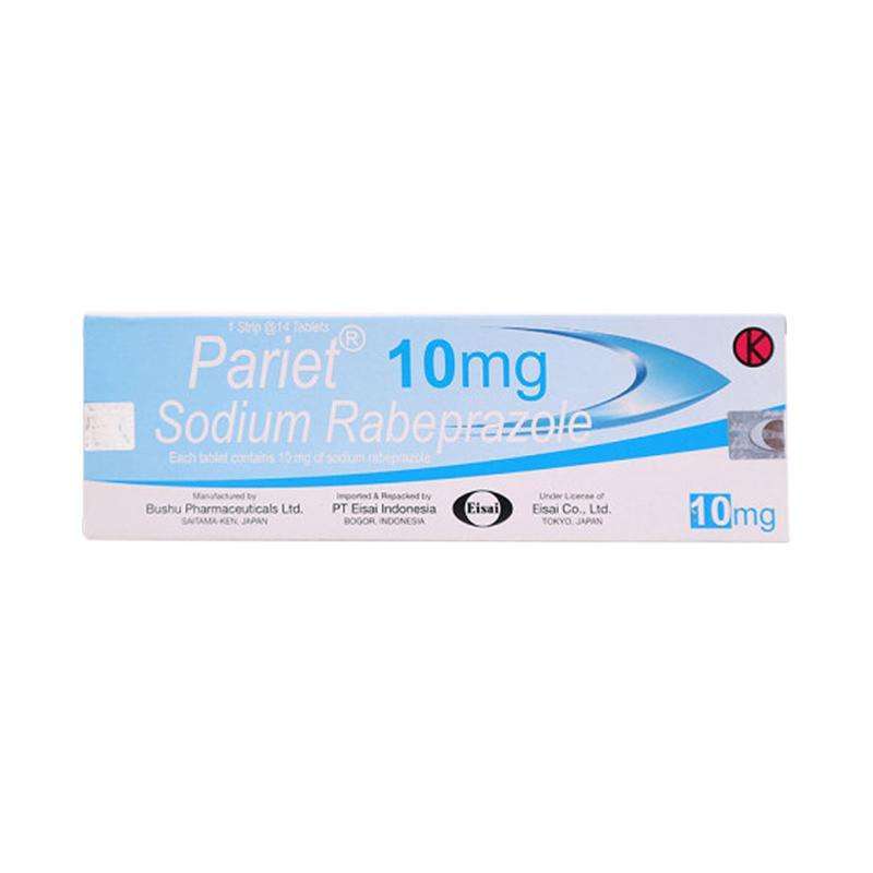 Jual Eisai Pariet 10 Obat [14 Tab/strip/box] Di Seller Tari.healthcare ...