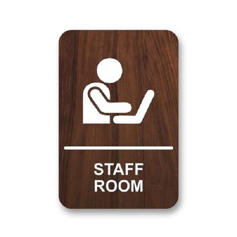 Promo Papan Tanda Pintu Kantor - Signage Office - Door Sign - - Staff ...
