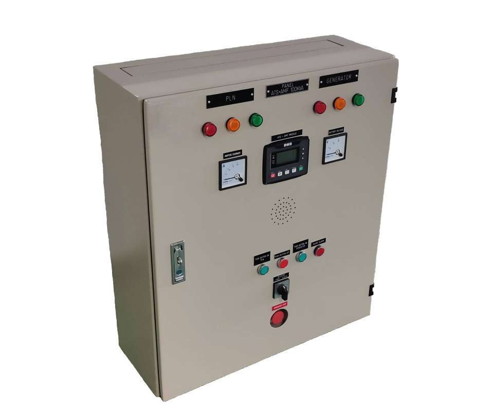 Jual Panel Ats/amf 100 Kva Electric Switchboard Genset With Automatic ...