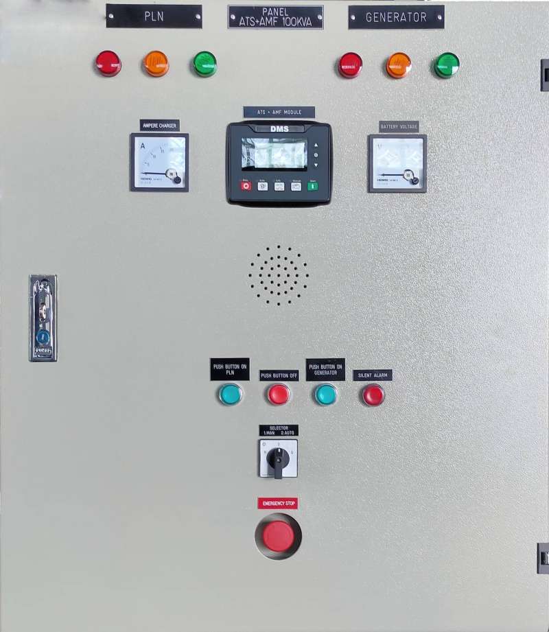 Jual Panel Ats/amf 100 Kva Electric Switchboard Genset With Automatic ...