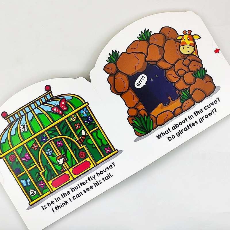 Jual ORIGINAL Priddy Giraffe is Lost (An Animal Search and Find Book ...