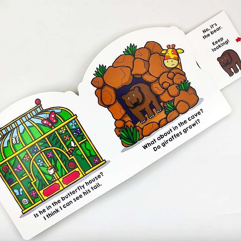 Jual ORIGINAL Priddy Giraffe is Lost (An Animal Search and Find Book ...