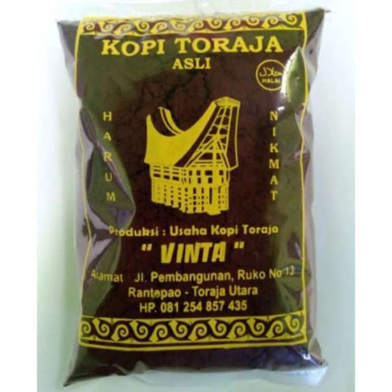Jual Kopi Robusta Halal Toraja Bubuk 100 Gram Harum dan Nikmat di ...