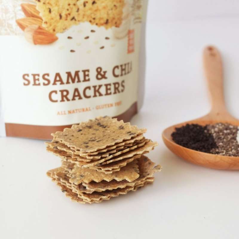 Jual Casa Grata - Sesame & Chia Crackers ( Gluten Free . Dairy Free ...