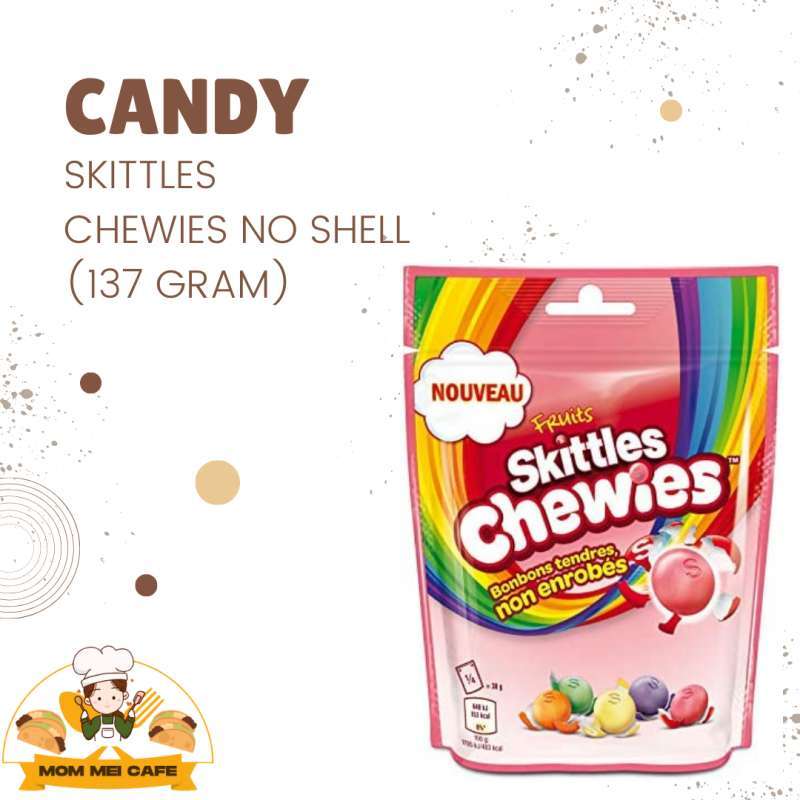 Jual SKITTLES FRUITS CHEWIES NO SHELL CANDY di Seller Mom Mei Cafe ...