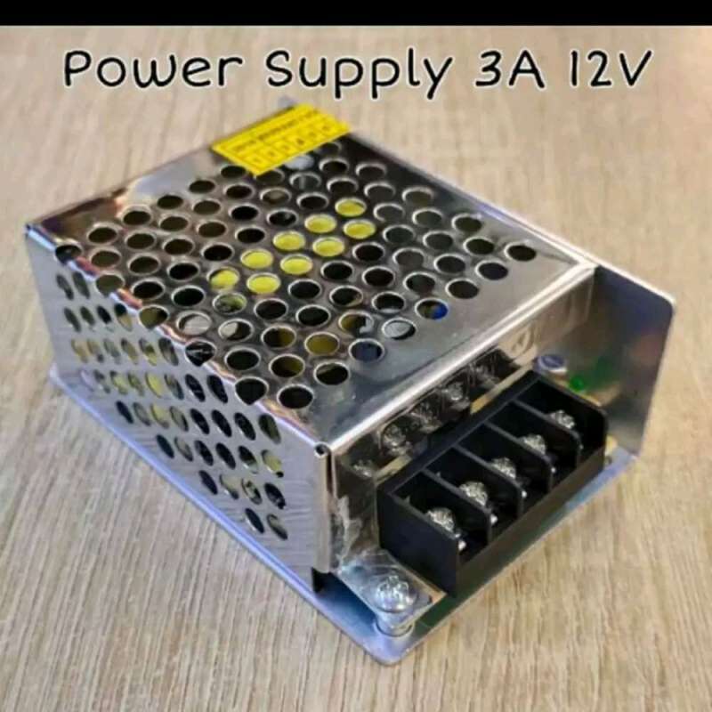 Jual Power Supply Switching 12v 3a Jaring 36 Watt 3 Ampere 12 Volt di Seller Distro elektronik ...