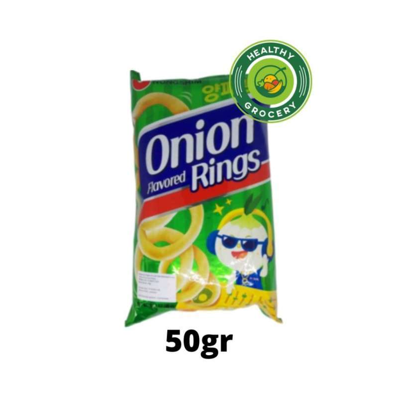 Jual Nongshim Onion Flavored Ring 50gr / Makanan Ringan Rasa Bawang di ...