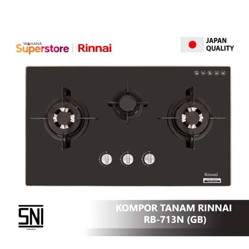 Kompor Rinnai Rb 713 N GB Garansi Resmi Indonesia 🔥 Harga Juni 2026