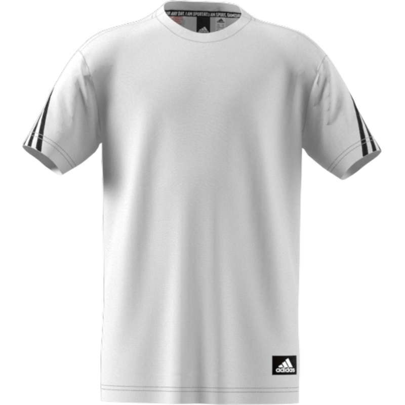 Jual Adidas Training Kids Boys Future Icons 3 Stripes Tee-shirt White ...