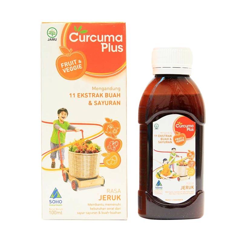Jual Curcuma Plus Fruit & Veggie Org Multivitamin [100 mL] di Seller ...