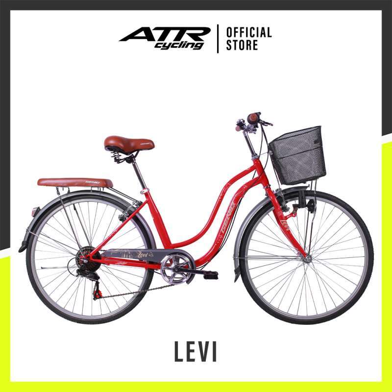 Promo Sepeda City Bike Genio Levi 26-07sp (21) Rd-crm Diskon 4% Di ...