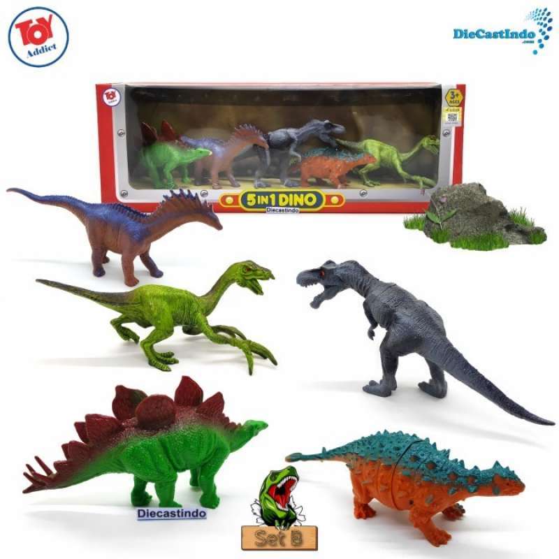 Promo Mainan Anak Dinosaurus Jurassic Park Dino World Action Figure Set ...