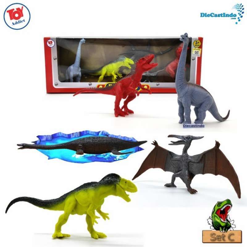 Promo Mainan Anak Dinosaurus Jurassic Park Dino World Action Figure Set ...