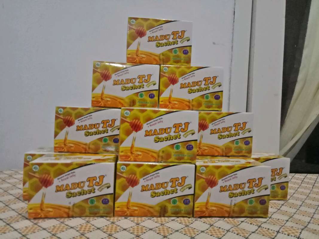 Jual Madu tj sachet rasa original 1 box isi 12 @20g di Seller ...