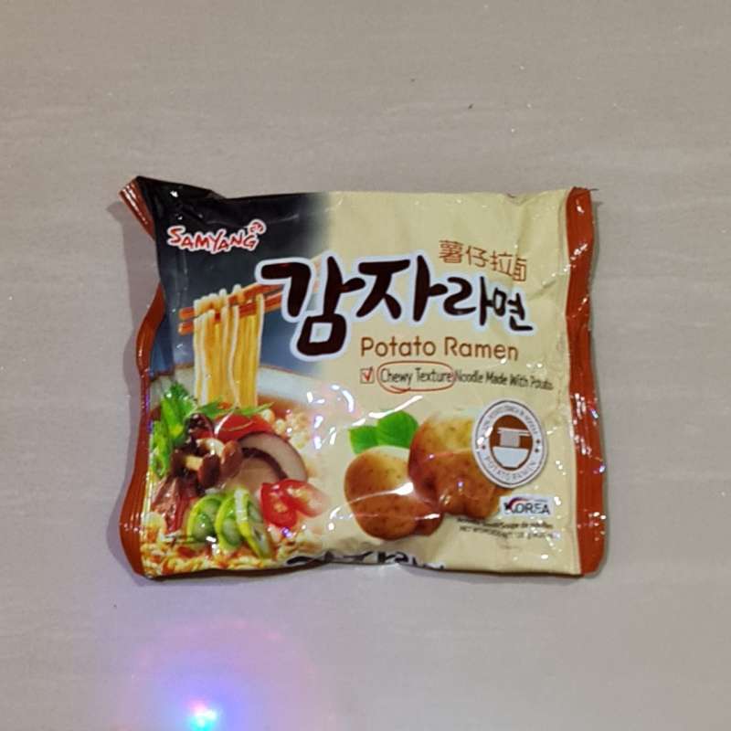 Jual Samyang Best Korean Ramen Chewy Noodles Potato Ramen 120 Gram ...
