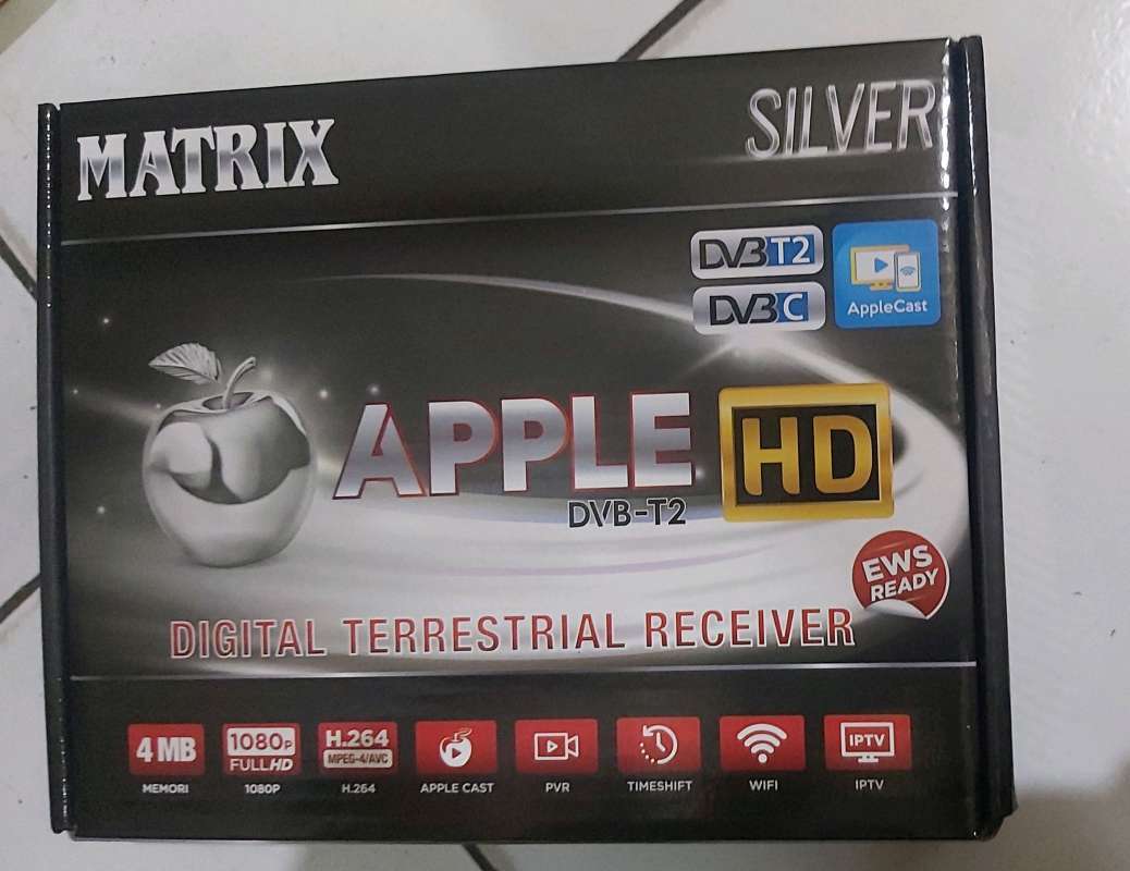 Jual STB TV DIGITAL DVB T2 SET TOP BOX TV DIGITAL ANTENA UHF MATRIX ...